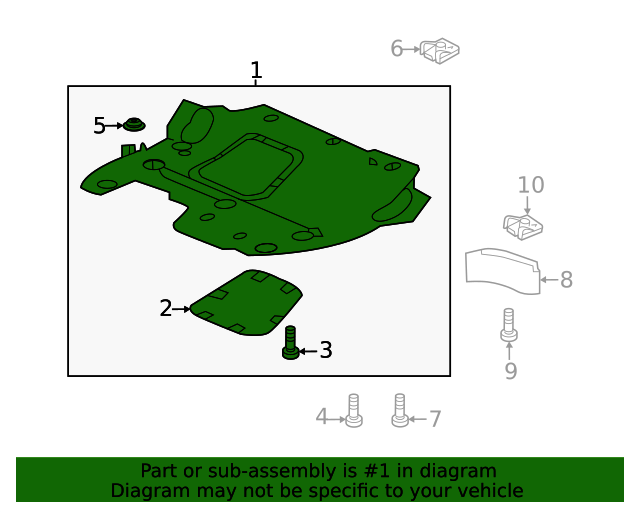 2021-2023 Buick Envision Deflector 86771170 | AutoNationParts.com