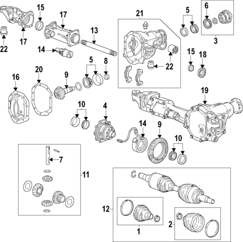 Differential for 2024 Chevrolet Colorado | GM Parts Center