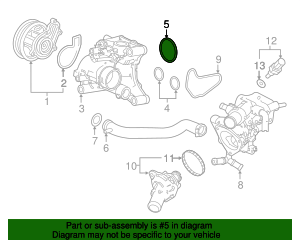 19411-RPY-G01 - Water Manifold O-Ring 2016-2024 Honda | Honda Parts Online