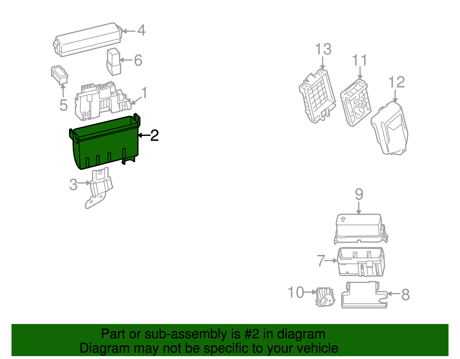 2008-2018 Infiniti Lower Cover 24372-JK60A | Faulkner Infiniti of ...