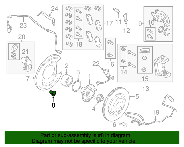 Genuine OEM Splash Shield Screw Part# LR018509 Fits 2012-2023 Land ...