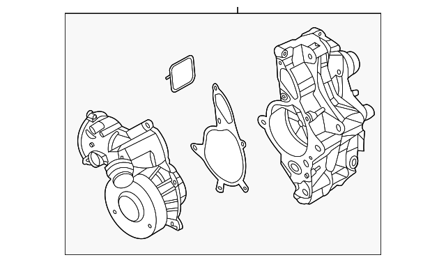 11518054857 - 2020-2021 BMW Water Pump Assembly (11-51-8-054-857) | BMW ...
