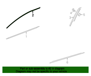 222-698-01-80 - Window Trim 2014-2017 Mercedes-Benz | Mercedes-Benz USA ...