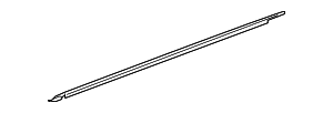 222-690-06-80 - Belt Molding 2014-2020 Mercedes-Benz | Mercedes-Benz ...