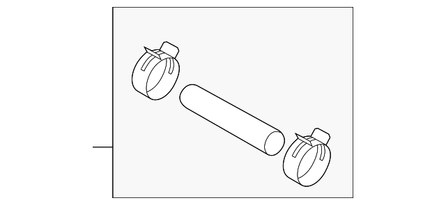 36935-3D000 - Drive Motor Inverter Coolant Line 2011-2016 Kia Optima ...