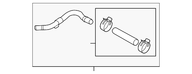 2011-2016 Kia Optima Drive Motor Inverter Coolant Line 36934-3D000 ...