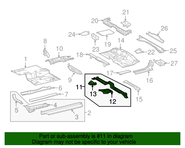 57053-04030 - Front Reinforced 2016-2023 Toyota Tacoma | Bam Wholesale ...