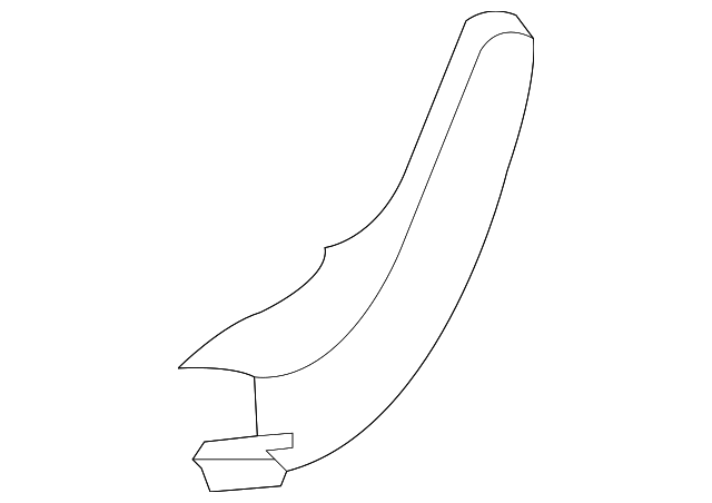 82115-TF0-J01ZA - Inner Finish Panel 2009-2013 Honda Fit | Honda Parts ...