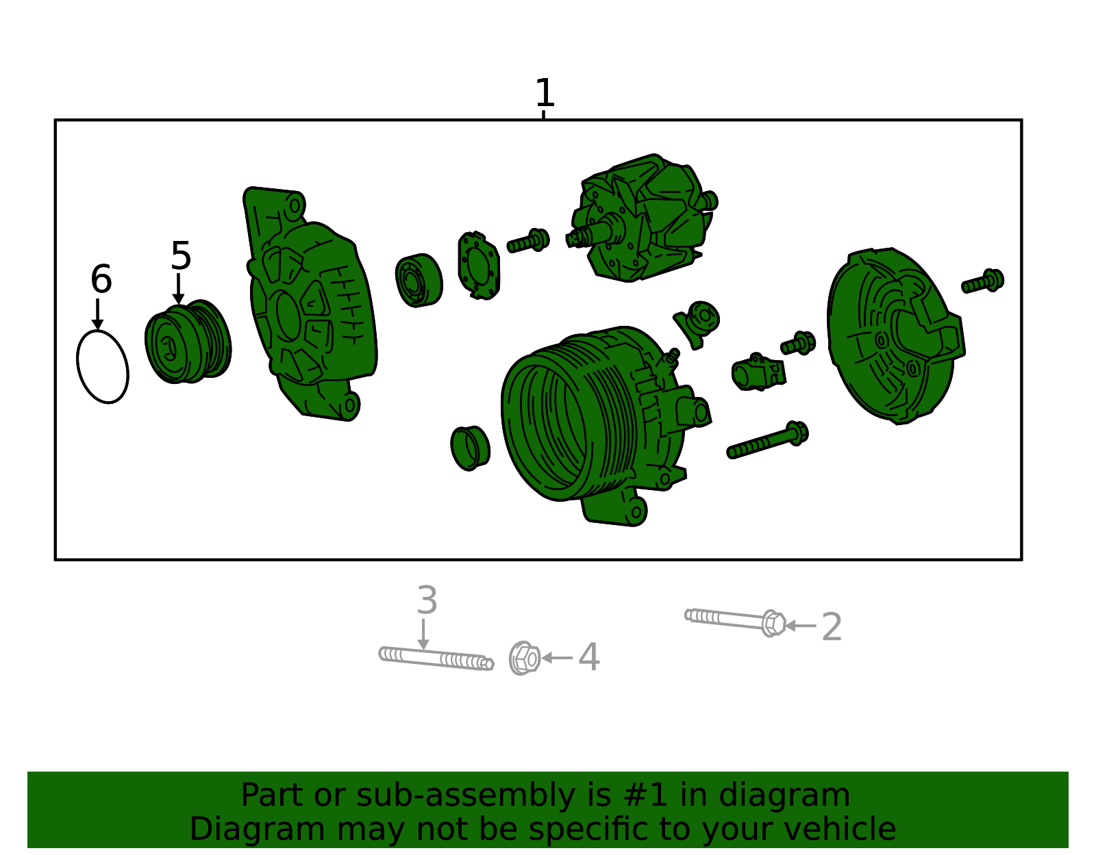 2018-2024 Toyota 2018-2024 Toyota - Alternator 27060-F0010 | Sparks Parts