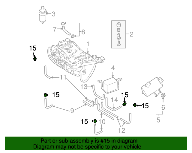 2004-2006 Volkswagen Phaeton Connector 4B0-616-751 | VW Direct Parts