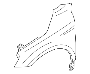 2010-2017 Volvo XC60 Fender 31217975 | TascaParts.com