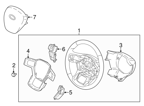 Steering Wheel for 2017 Ford F-250 Super Duty | Village Ford