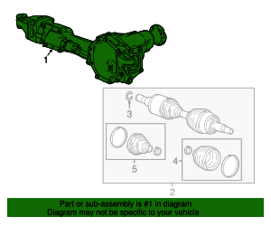 84926905 - Front Axle Assembly 2015-2022 GM | Chevrolet Parts Direct