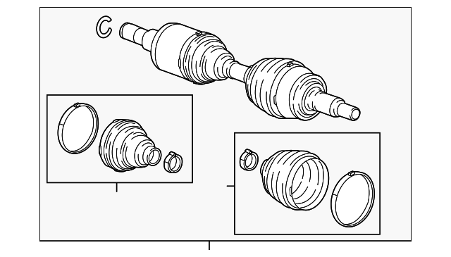 Front Half-Shaft Assembly 85597874 | OEM Parts Online