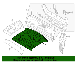 2011-2018 Volkswagen Jetta Package Tray 5C6-813-511-A | OEM Parts Online