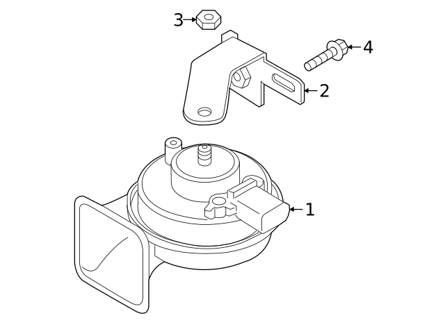2007-2024 Audi Support Bracket Lower Bolt N-906-847-05 | OEM Parts Online
