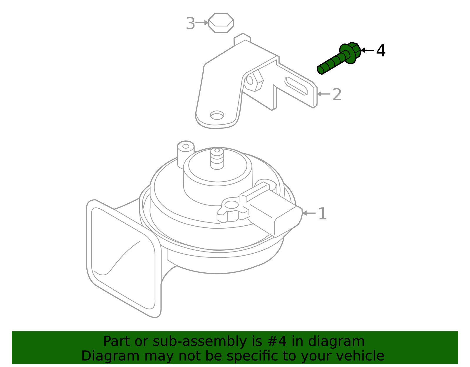 2007-2025 Audi | Mount Bracket Mount Bolt | N-906-847-05 | OEM Vehicle ...