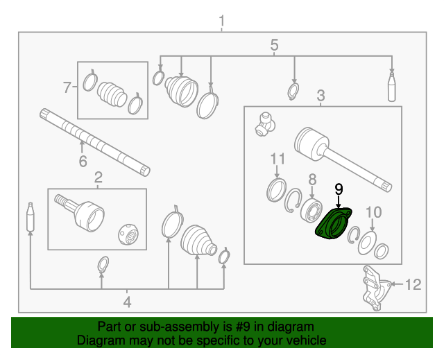 2009-2014 Nissan Murano Retainer - Passenger Side (RH) 39776-1AA0B ...