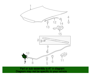 2000-2002 Hyundai Accent Latch 81130-25000 | OEM Parts Online