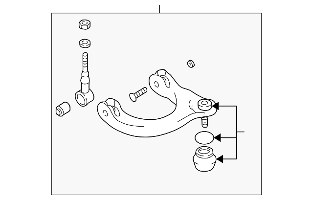 1998-2005 Hyundai Upper Control Arm 54420-38000 | OEM Parts Online