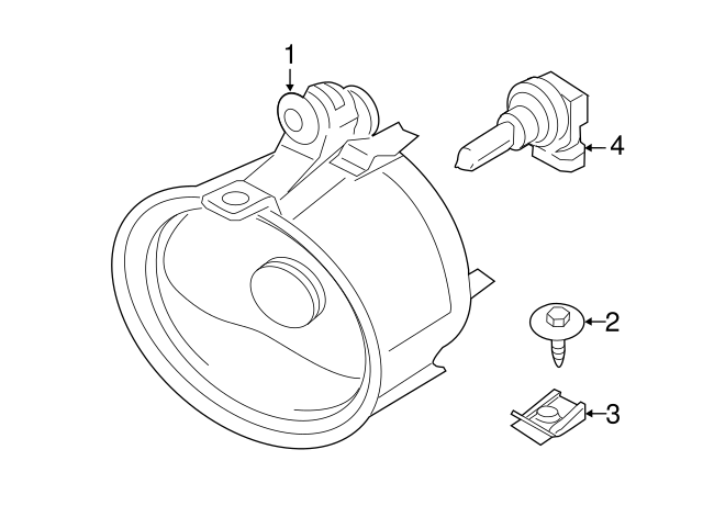 63-17-2-993-525 - Fog lights, left 2013-2015 BMW X1 | AutoNation Parts