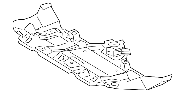2003-2009 Lexus GX470 Splash Shield 51405-35101 | OEM Parts Online