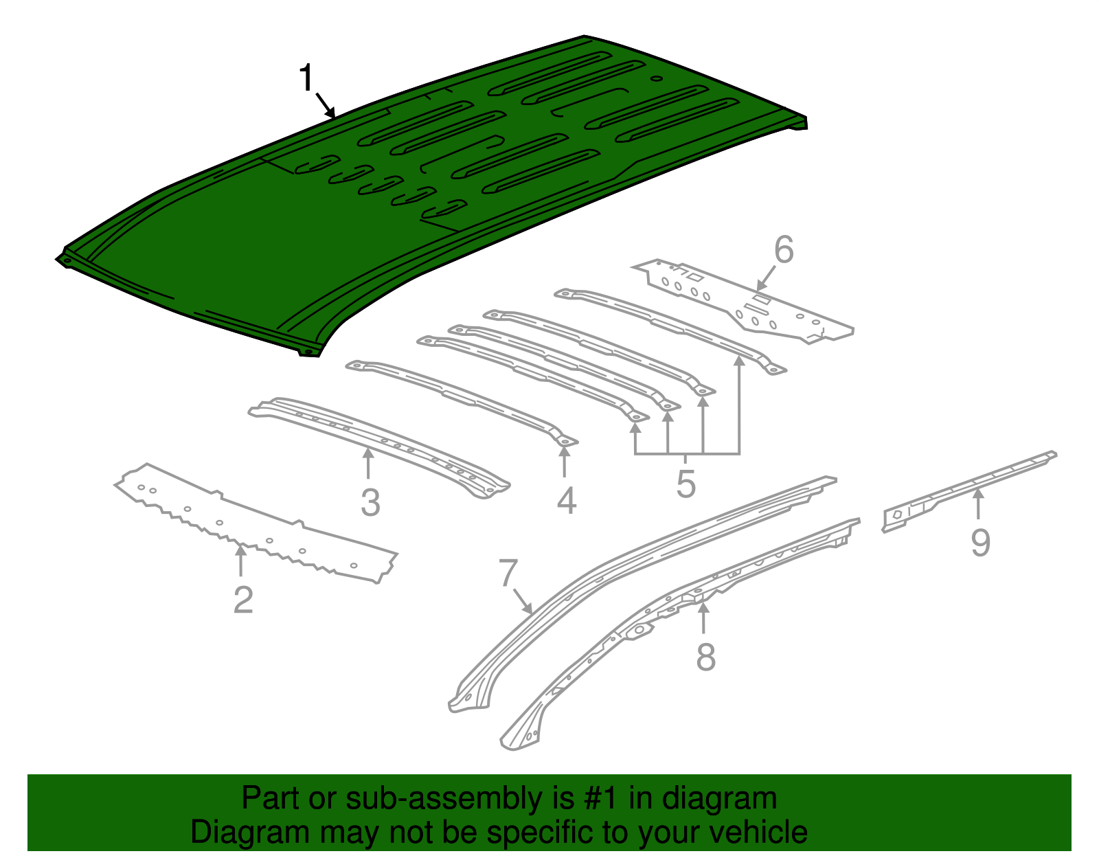2018-2024 Chevrolet F Panel 85155368 GM | GMPartsDirect.com