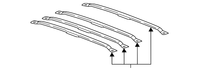2018-2022 GM Roof Panel Bow 84207152 | GMPartsDirect.com