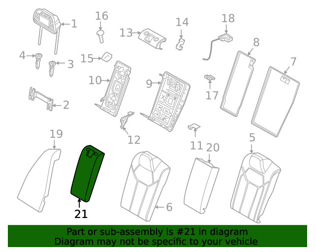 52-20-6-977-931 - Center Cover - 2021-2024 BMW | BMW Parts Exchange
