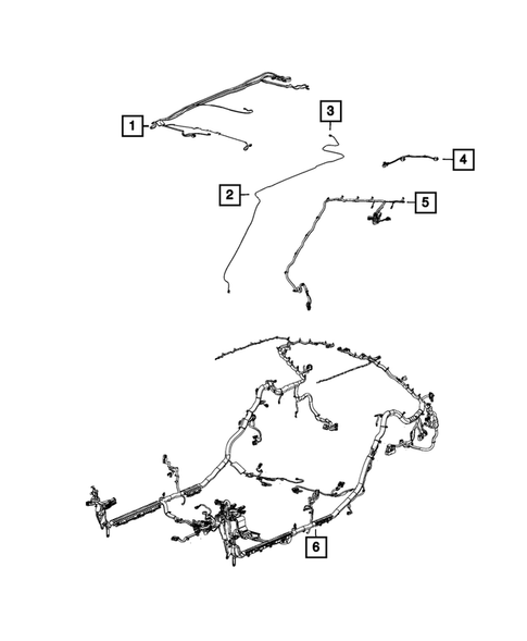 Wiring-Body and Accessories for 2019 Jeep Cherokee | Mopar eStore
