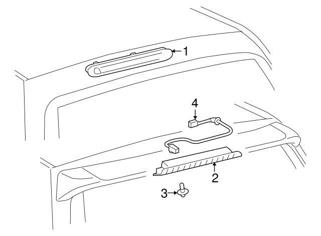 90149-40012 - High Mount Lamp Screw - 2006-2020 Toyota | nashuatoyota