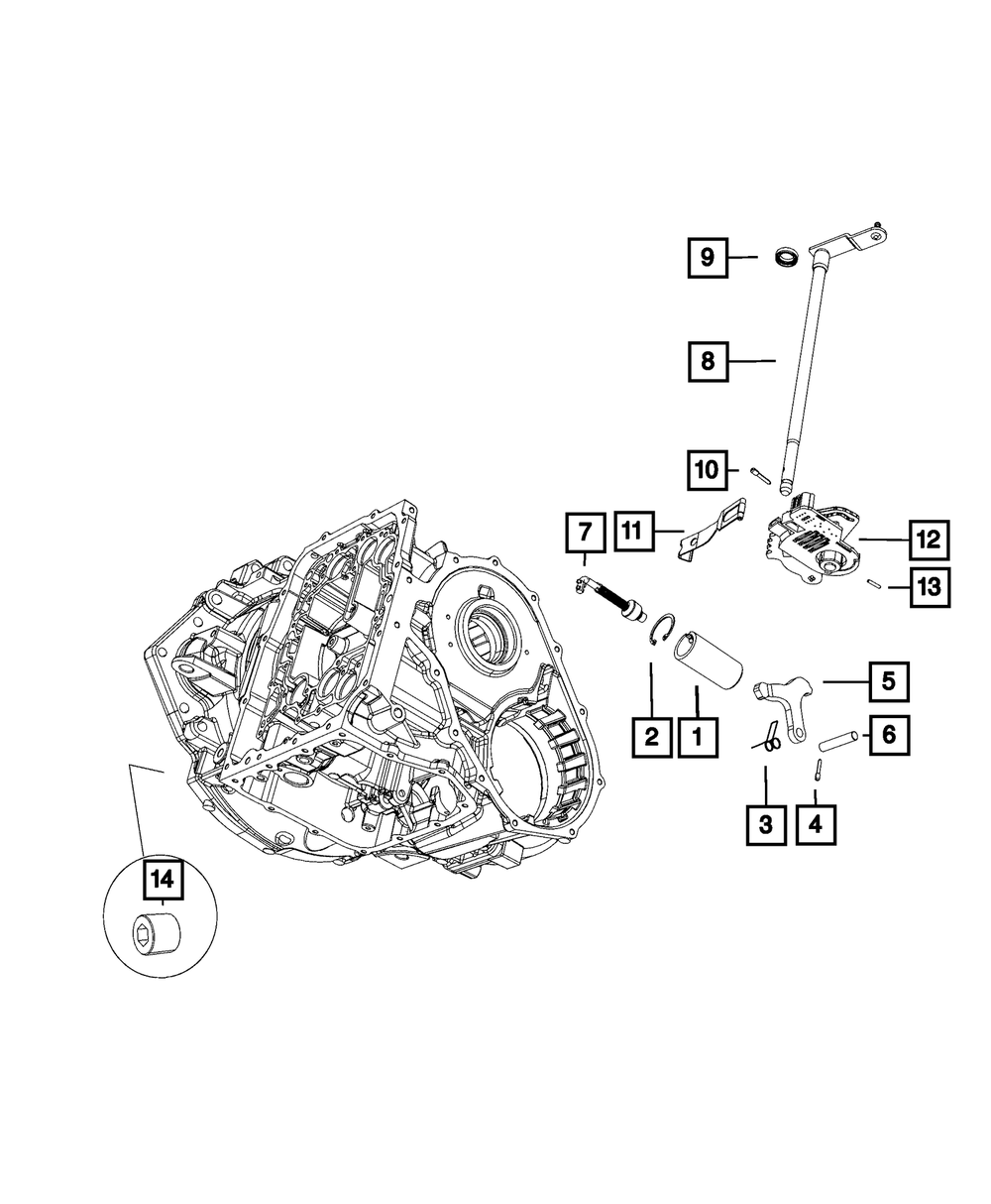 2007-2021 Mopar Transmission Range Sensor 68055955AA | Mopar eStore