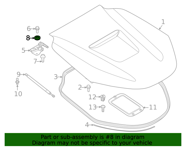 Genuine BMW 07-11-9-905-732 | Hinge Assembly Washer | FREE Shipping on ...