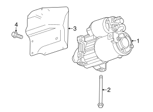 2014-2015 Chevrolet Corvette Starter 12691976 | TascaParts.com