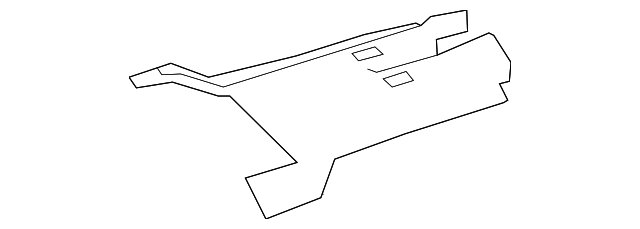 253-680-01-00 - Heat Shield 2018-2020 Mercedes-Benz GLC 350e | Mercedes ...