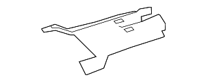 253-680-01-00 - Heat Shield 2018-2020 Mercedes-Benz GLC 350e | Mercedes ...