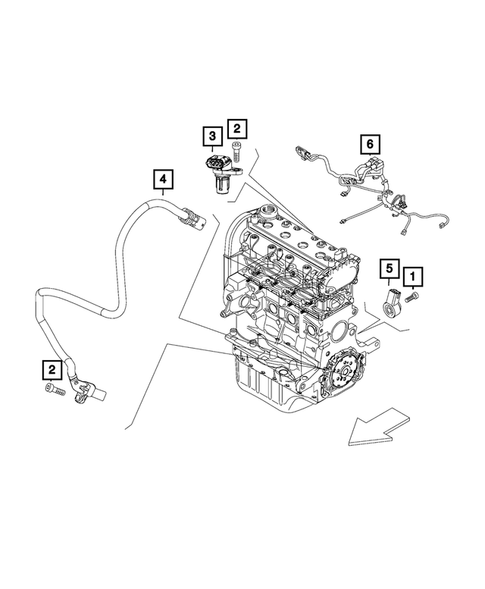 Sensors for 2017 Fiat 124 Spider | Mopar Online Parts