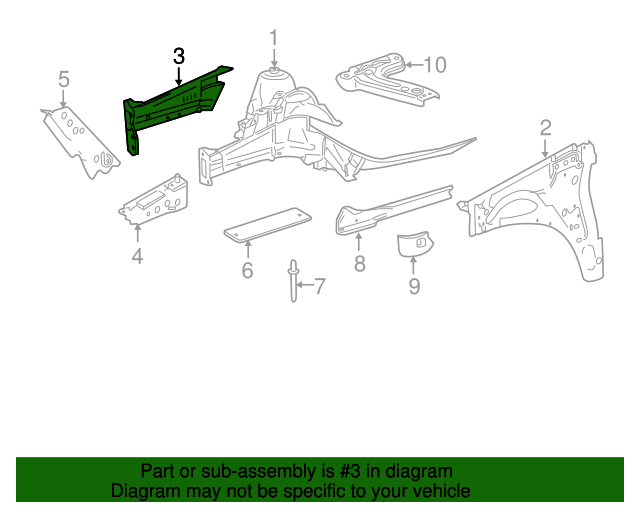 164-620-17-30 - Upper Rail 2007-2012 Mercedes-Benz | Mercedes-Benz USA ...