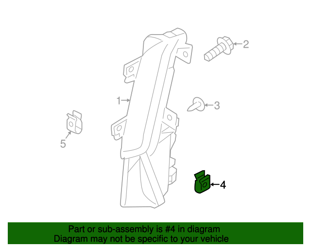 1993-2022 Nissan Upper Bracket Nut 01241-00941 | Nissan Parts Plus