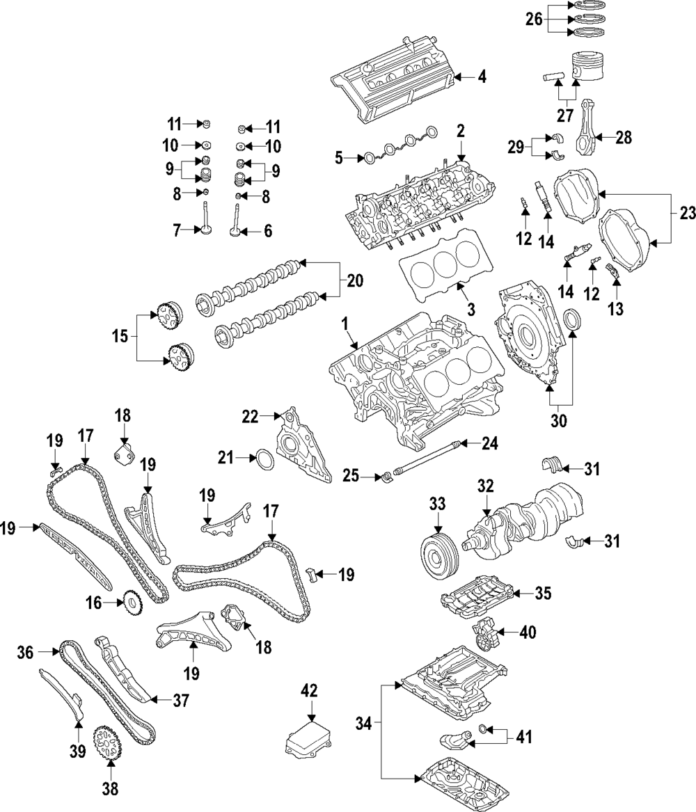 2018-2024 Audi Timing Chain 06M-109-450-R | TascaParts.com