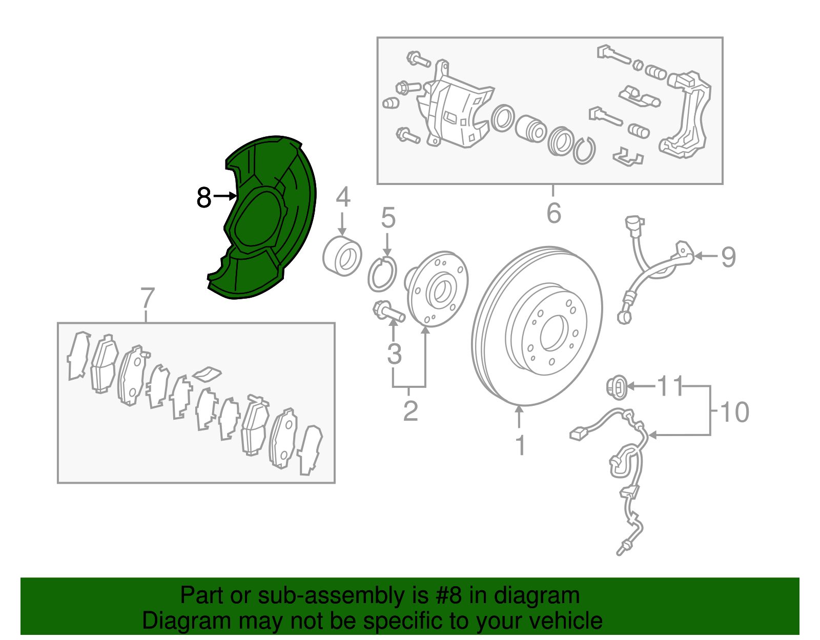 45255-T7W-000 - Splash Shield 2016-2022 Honda HR-V | Honda Parts Online