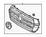 Genuine OEM Toyota Grilles | Toyota Parts Center