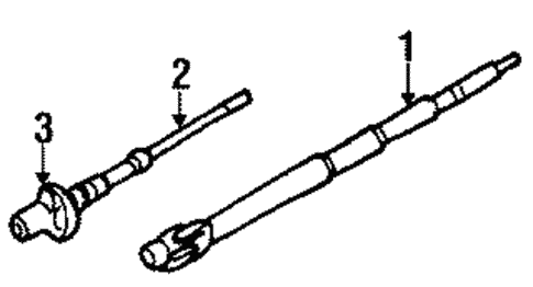 Shaft & Internal Components for 1987 Nissan D21 | Nissan Parts Plus