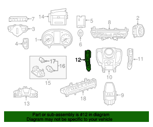 213-905-90-01 - Audio Switch 2019-2020 Mercedes-Benz C 300 | Mercedes ...
