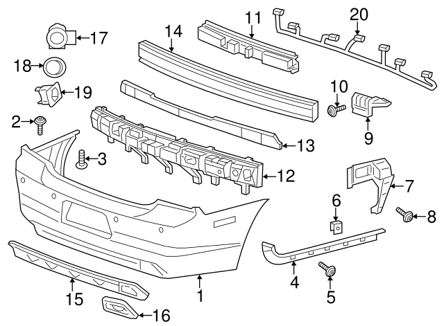 2012-2014 Dodge Charger Stiffener 68144778AA | TascaParts.com