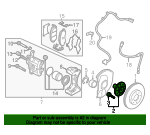 2007-2024 Mitsubishi Hub Assembly 3880A018 | Mitsubishi Parts Warehouse