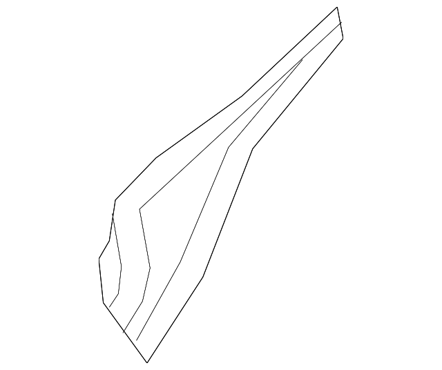 2016-2021 Mazda CX-3 End Plate D10E-51-PC1B | RealMazdaParts.com