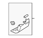 2016-2021 Mazda CX-3 Lower Molding D10E-51-PP0C | Mazda-Parts