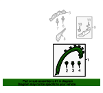 2016-2021 Mazda CX-3 Wheel Opening Molding - Driver's Side (LH) D10E-51 ...
