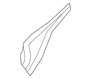 2016-2021 Mazda CX-3 End Plate D10E-51-PC1B | RealMazdaParts.com